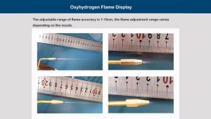 Oxygen Hydrogen Acrylic Flame Polishing Welding Torch